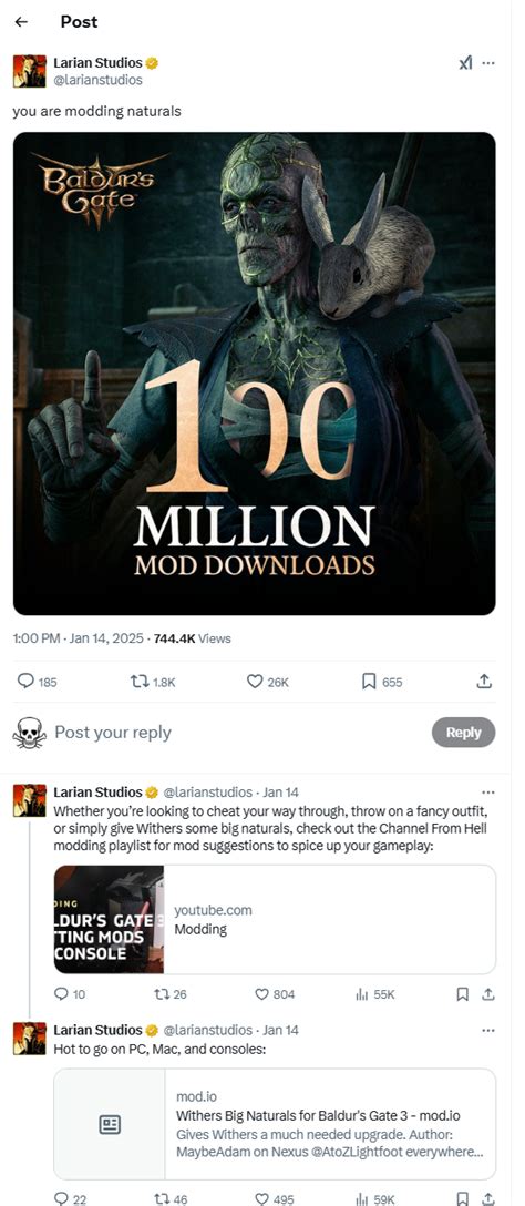 Hasbro Larian No Mods For Bg3 Larian Album On Imgur