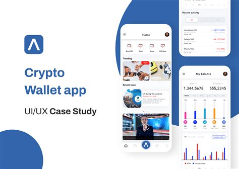 Crypto Wallet App UI UX Case Study Behance
