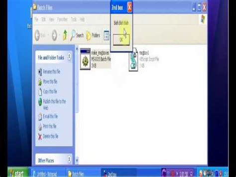 How To Create A Vbs Msgbox From A Batch One YouTube
