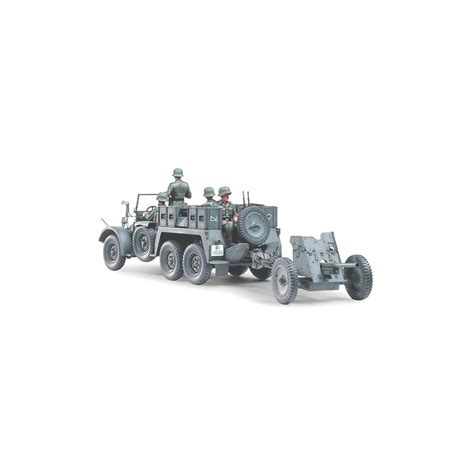 Tamiya 1 35 Krupp Protze 1 Ton Kfz 69 Towing Truck With 3 7 35259