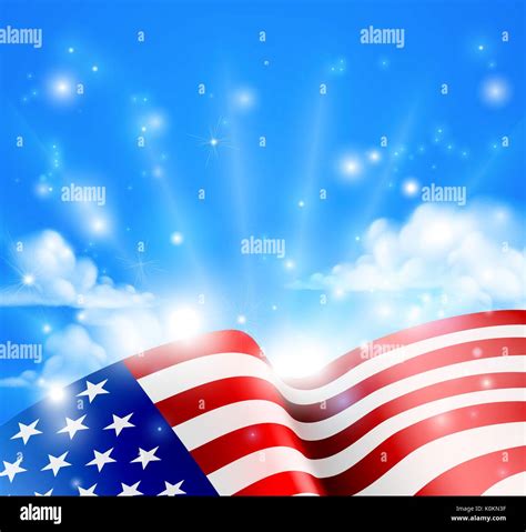 Patriotic American Flag Design Stock Vector Image And Art Alamy