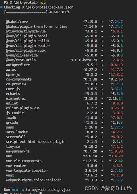 Vue2 项目 Webpack 4 升级 Webpack5webpack4升级webpack5 Csdn博客