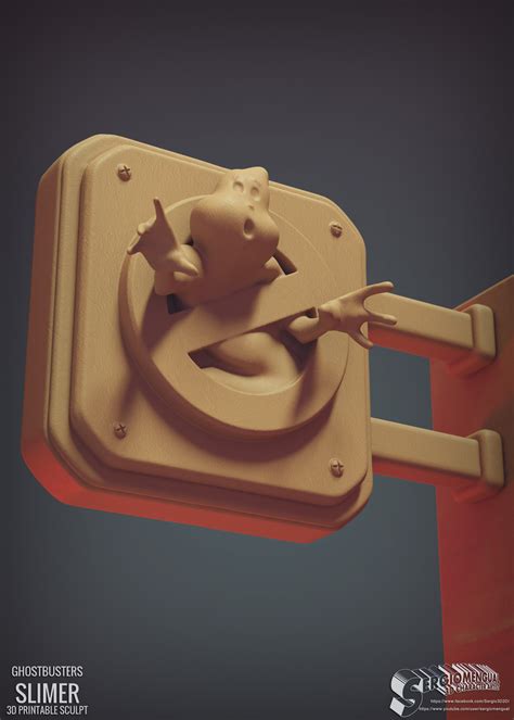 Ghostbusters Slimer Mudbox 2023 And Mudkit 3d Printable Diorama Autodesk Community