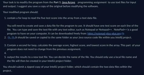 Solved Your Task Is To Create A Java I P O Program That Chegg