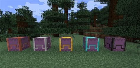 Reinforced Shulker Boxes For Minecraft 1 21 4