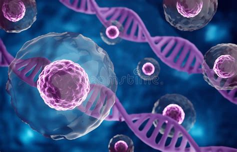 Research Of Stem Cells Stem Cells Under A Microscope Cellular Therapy