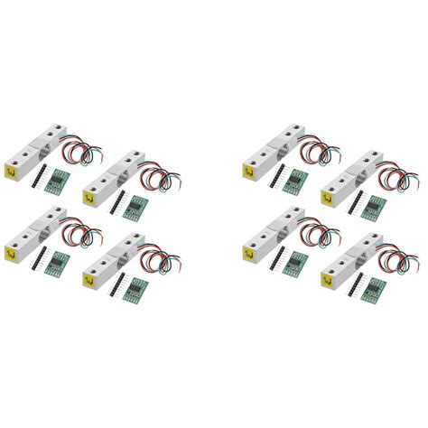Digital Load Cell Weight Sensor 8 Sets 1kg Load Cell Hx711 Ad Weighit