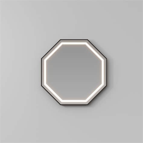 Specchio Ottagonale Ottagono Con Led Perimetrale Specchi Decorativi