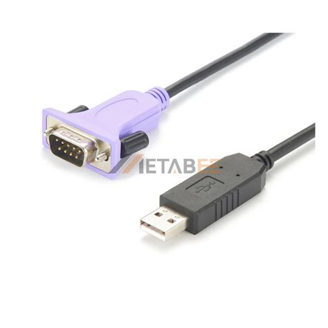 Renhotec Serial Rs232 To Usb H I D Keyboard Converter Cable With 30cm Round Black Cable