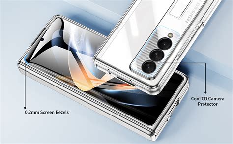 Spoovcto For Samsung Galaxy Z Fold 4 Case Hinge Protection