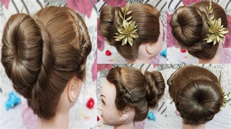 Classic Donut Bun In 2 Ways Quick And Easy Hairstyles Juda