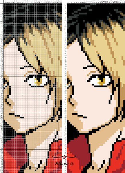 10 Haikyuu Cs Ideas Pixel Art Grid Anime Pixel Art Perler Bead Art