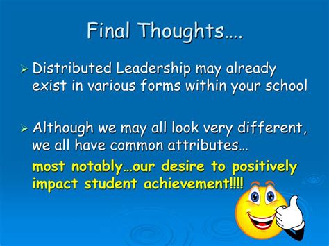 PPT Distributed LeadershipA Tool For The School Improvement Journey