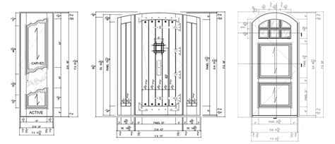 Fire Drawing Timber Frame Door