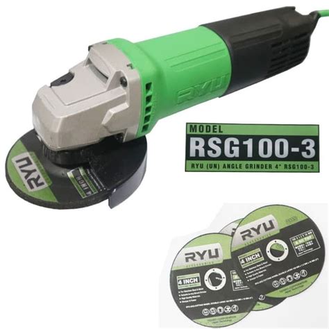 Tekiro Ryu Angle Grinder Mesin Grenda Gurinda Gerinda Tangan Poles 4