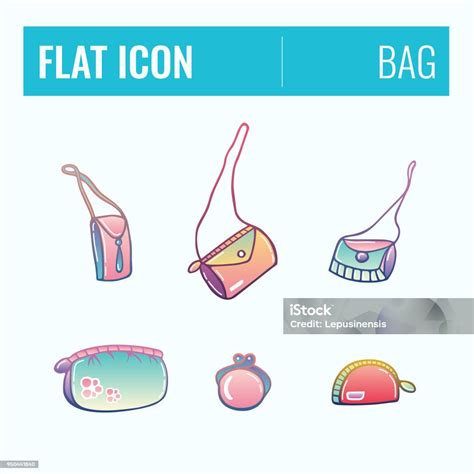 색상의 가방 스케치 아이콘 손의 컬렉션 스티커 길거리 음식 식사와 함께 그려 로고 메뉴 광고 프로 모션 포스터 또는 배너 디자인 요소입니다 0명에 대한 스톡 벡터 아트 및