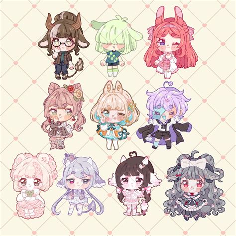Mini Chibi Commissions Open By Teliwis On Deviantart