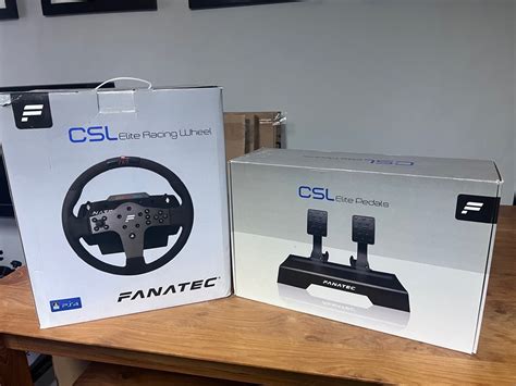 Fanatec CSL Elite Racing Steering Wheel set CSL Elite Pedal set 電子遊戲
