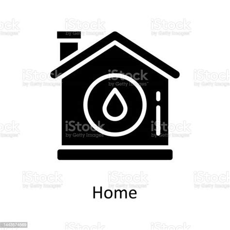 홈 벡터 솔리드 아이콘 디자인 그림입니다 흰색 배경에 하우스키핑 기호 Eps 10 파일 가정 생활에 대한 스톡 벡터 아트 및 기타 이미지 가정 생활 그릇 기계류