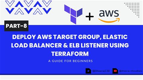 Deploy Aws Target Group Elastic Load Balancer And Listener