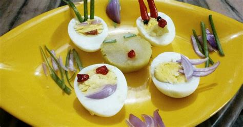 Boiled Egg Teddies Recipe By Jayashree Mallick Cookpad