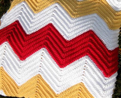 Knit With A Twist The Zig Zag Chevron Pattern