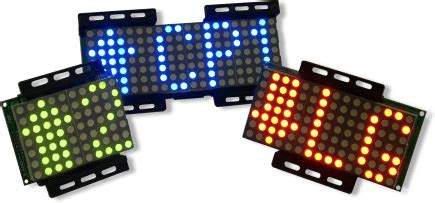 Drucegrove LED Dot Matrix Position Indicators IND Series