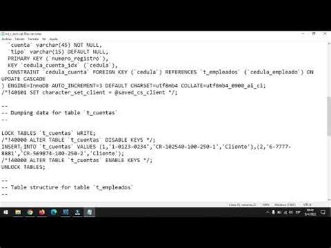 Guía Para Hacer Backup De Base De Datos MySQL MySQL YA