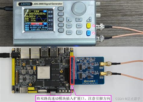 【正点原子fpga连载】第二十五章 双路高速ad实验 摘自【正点原子】dfzu2eg 4ev mpsoc 之fpga开发指南v1 0 正点原子
