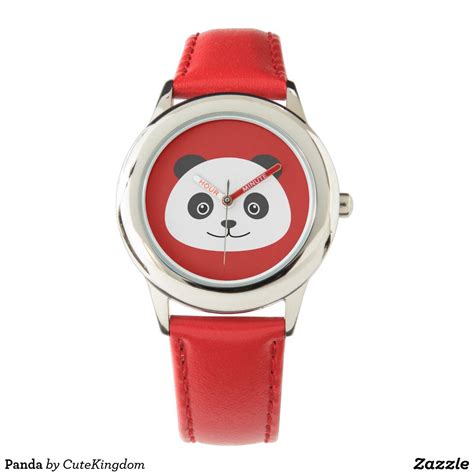 Panda Watch Panda Watch, Red Leather, Leather Straps, Jaeger Watch ...