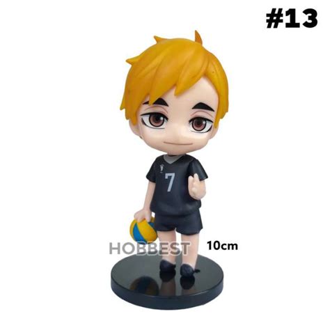 Promo Action Figure Haikyuu Chibi Miniatur Pajangan Topper Kue Haikyu