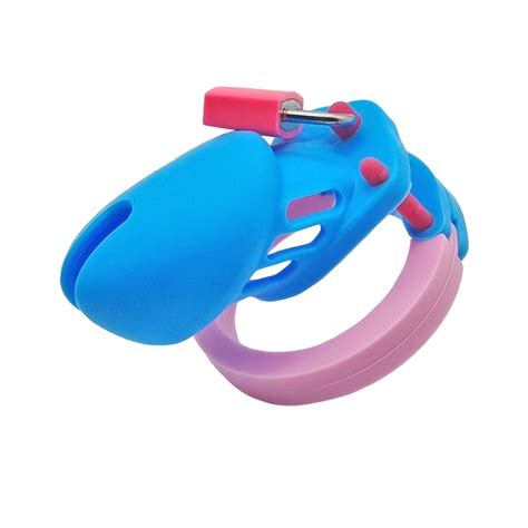 Custom Chastity Cage Builder Silicone Multicolour Small Male Lock