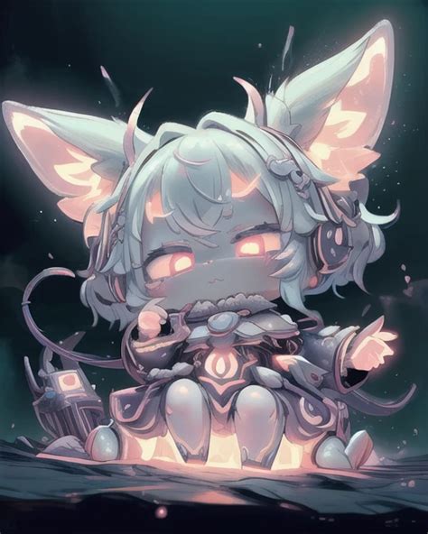 Demonic Tech Inner Glow Salt Tech Kawaii Tech Cute Color Rococo Style Soft Light SeaArt AI