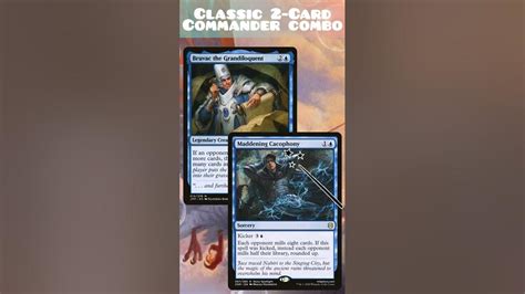 Classic 2 Card Commander Combo Bruvac And Maddening Cacophony Magic