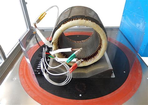 ev motor stator testing equipment stator winding test under vacuum