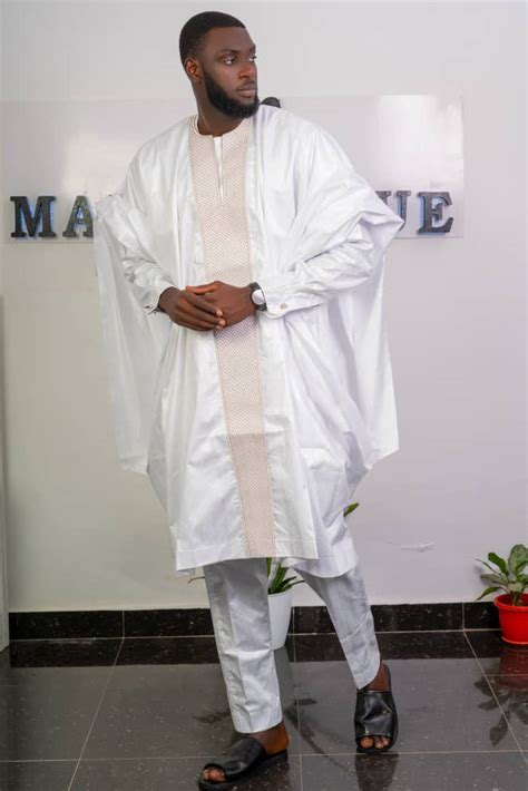 Eid Collection Man 3 4 Boubou Fab And Glam Personal Shoppers