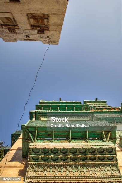 오래 된 도시에서 제다 사우디 아라비아 역사적인 제다로 알려진 유네스코 세계 유산 역사적인 마 알 Baladsaudi 아라비아의 고 대 건물 0명에 대한 스톡 사진 및 기타