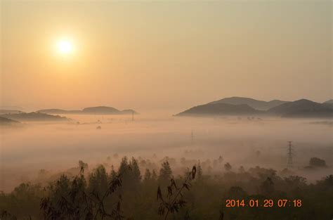 นานๆจะมีที ทะเลหมอกสวย ๆ ณ วัดทรงเมตตาวนาราม