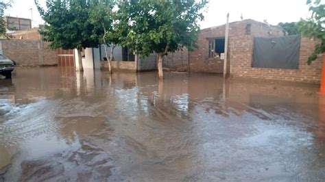 Más de 100 familias afectadas por el temporal Caucete y Calingasta
