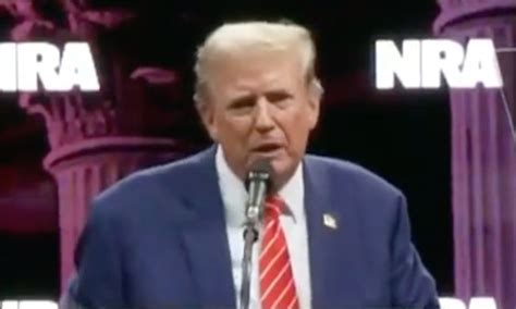 trump slammed for suggesting biden s execution to nra crowd r
