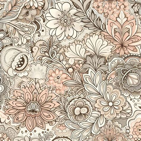 Premium Vector Lace Pattern Vector Illustration