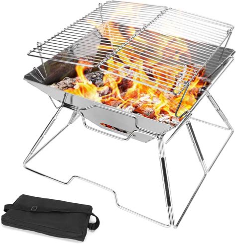 Wolf Grizzly Grill Compact Backpack Grill The Perfect Over Fire Grill
