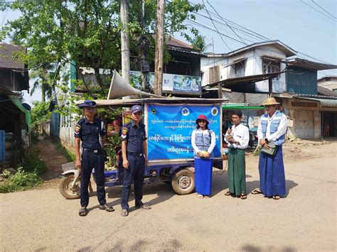 ကျောက်တံခါးမြို့နယ်၌ လေပြင်းဘေးနှင့် မိုးကြိုးဘေးအန္တရာယ်ကြိုတင်ကာကွယ