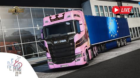 [🔴live] Euro Truck Simulator 2 บริการขนส่งข้ามทวีป เร็วยิ่งกว่านรก