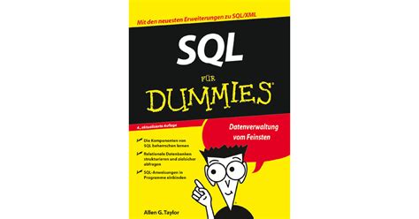 SQL für Dummies Book