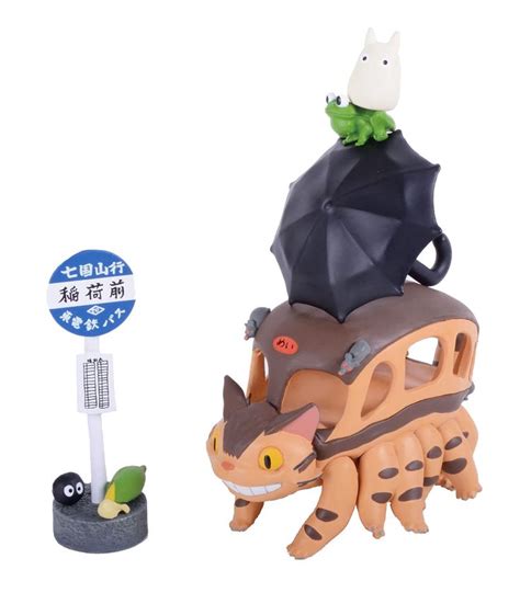 Ensky My Neighbor Totoro Catbus Nosechara Stacking Figure NOS 51