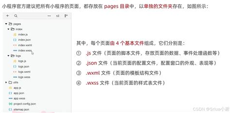 微信小程序开发：基础架构与配置文件小程序基本架构 Csdn博客