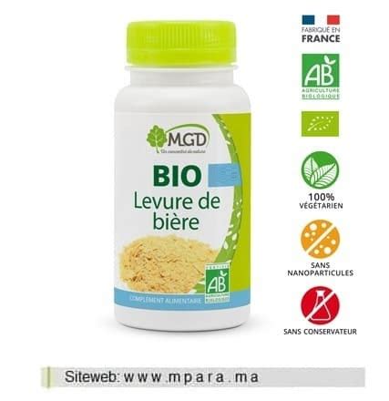 Complément alimentaire Levure de bière bio gélules MGD mpara