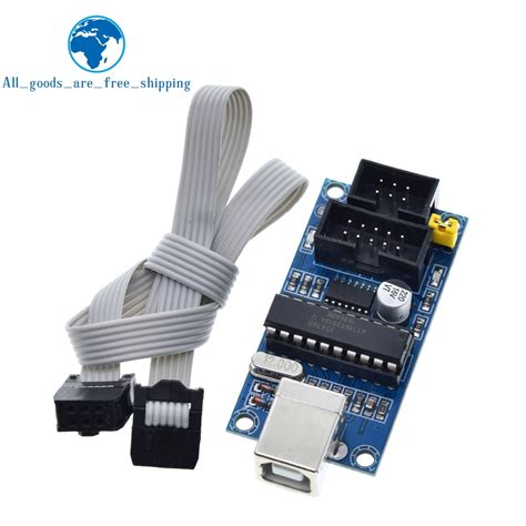 1set Usbtiny Usbtinyisp Avr Isp Programmer Bootloader For Arduino