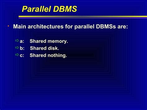 Distributed Database System Ppt